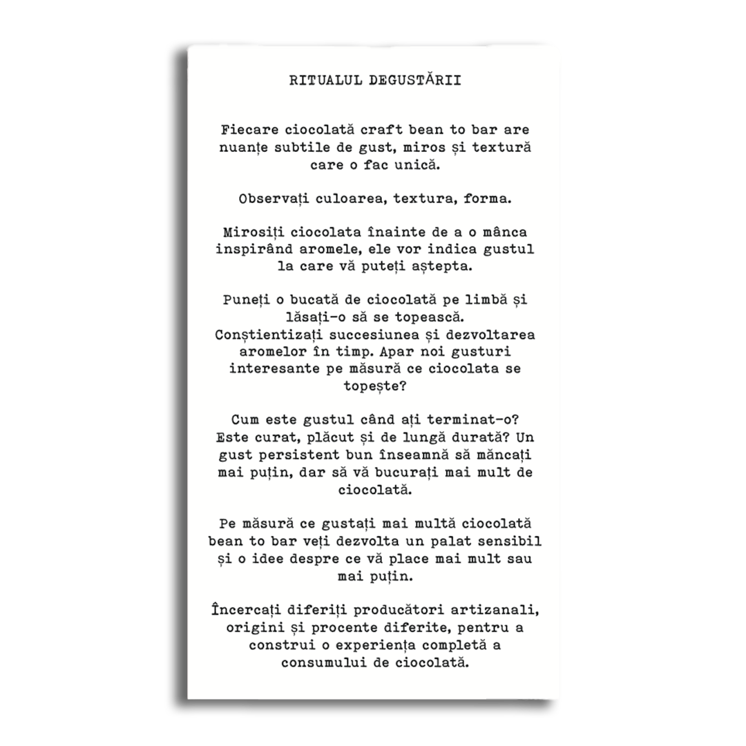 Ciocolată Neagră 70% bean to bar origine Tanzania – Olivo Coffee Culture